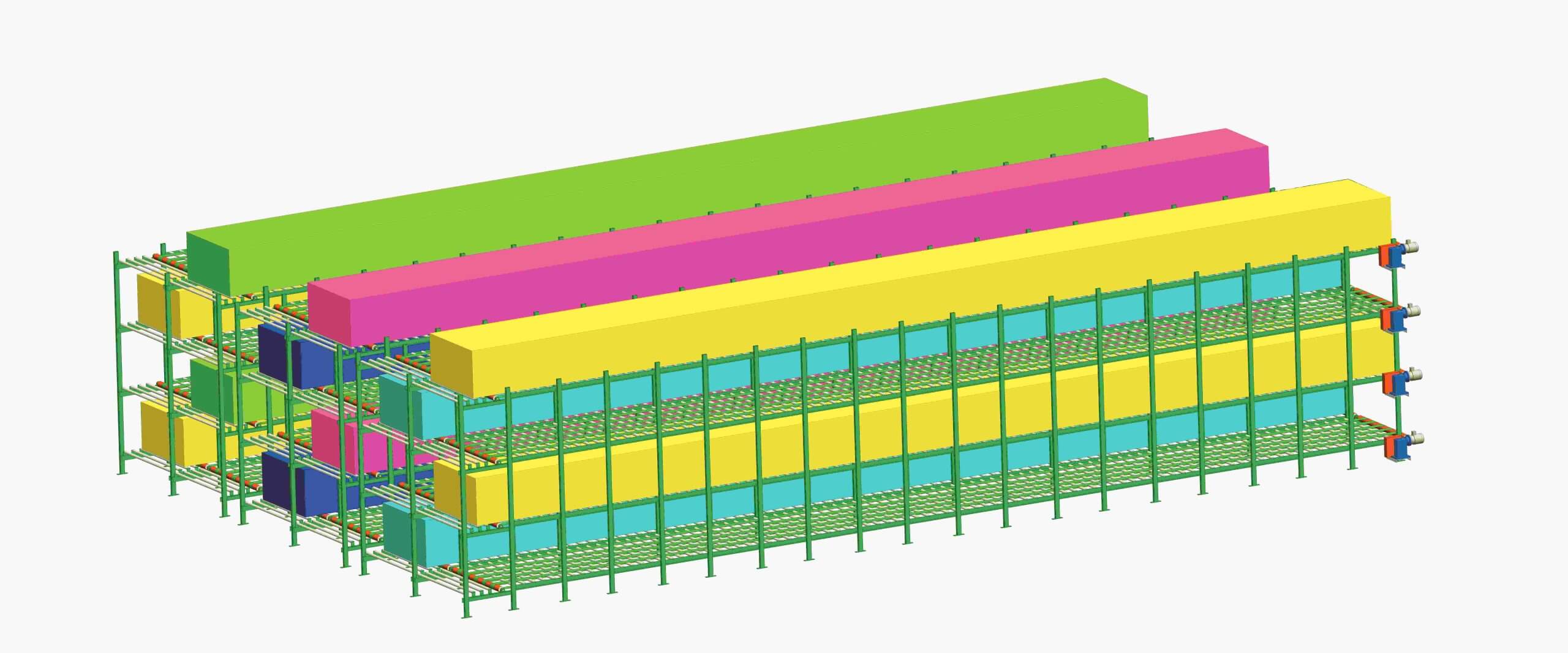 PU Foam Storage Systems: Racks | Sunkist